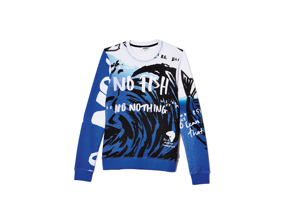 Le felpe di Kenzo per Blue Marine Foundation - Tu Style