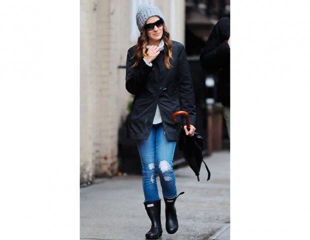 Il look 'anti-pioggia' di Sarah Jessica Parker - Tu Style