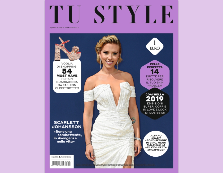 Tu Style è in edicola con Scarlett Johansson - Tu Style