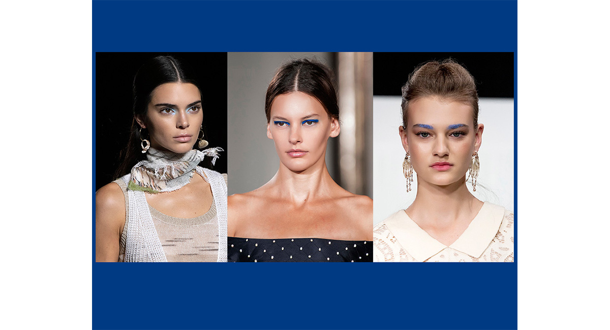 Trucco blu per occhi: ombretti, eyliner, mascara per l'estate 2019 - Tu ...
